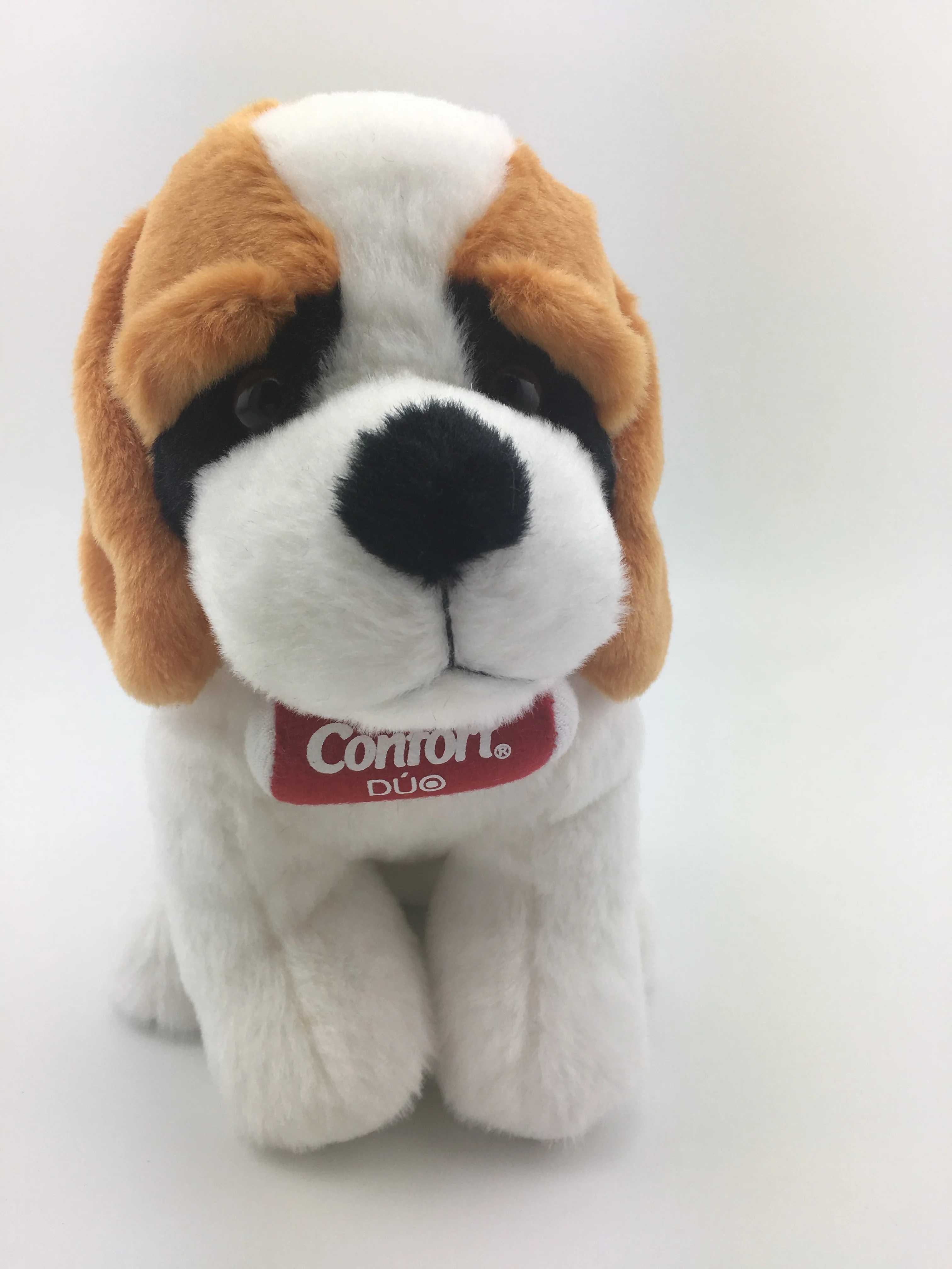 Big Eyes Pet Squeaky Plush Dog Toy - Farm Animal Cartoon