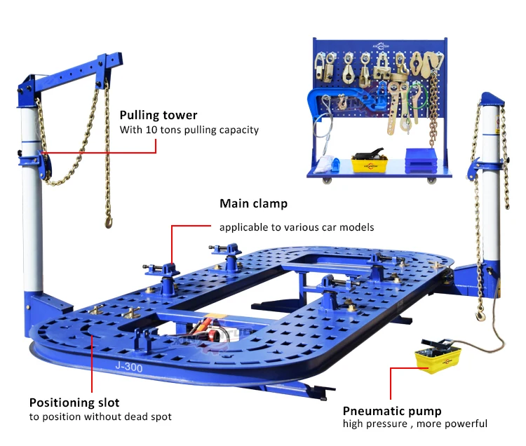 Jintuo Car Bench Auto Collision Repair Equipment Car Frame Repair Bench ...