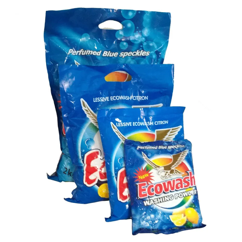 Ecowash Box Packing Washing Powder Laundry Powder Detergent Factory In ...