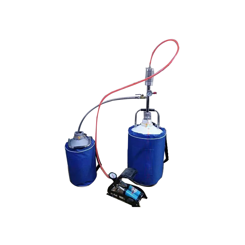 Liquid Nitrogen Pump Withdrawal Device Filling Small Dewar Ln2 - Buy The Low Pressure Assures ...