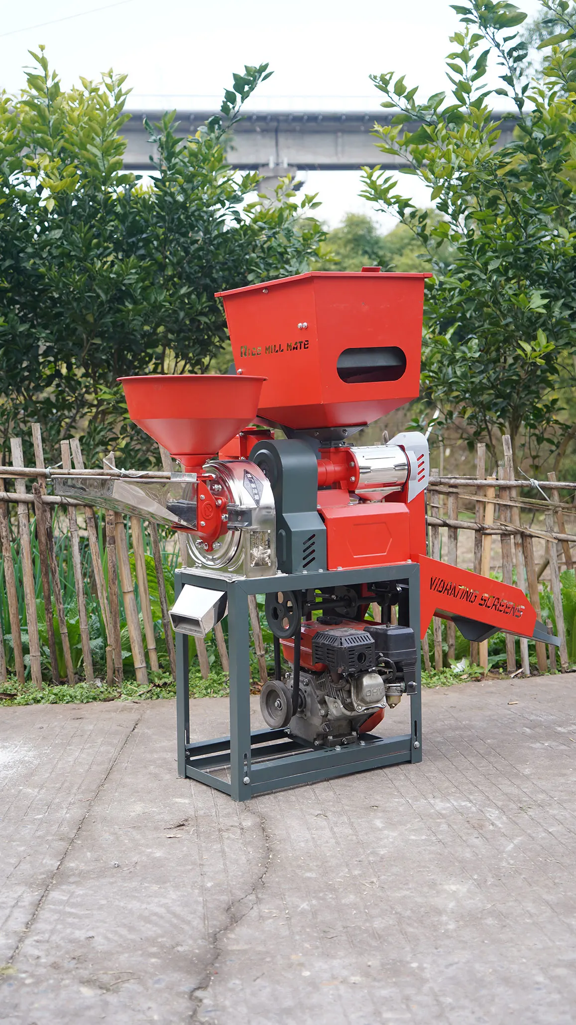 4 in 1 Combined Rice Mill Machine Corn Cracked Milling Rice Destoner ...