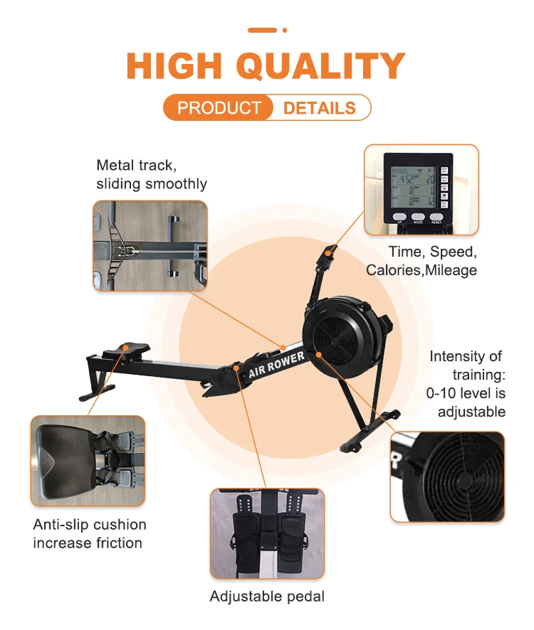 Beginner-friendly Rowing Machine For Gym Use Enhance Your Endurance ...