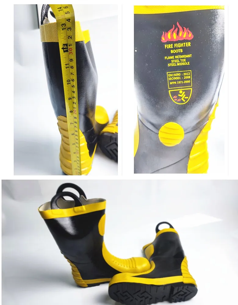Personal Protective Equipment - Firefighter Rubber Boots
