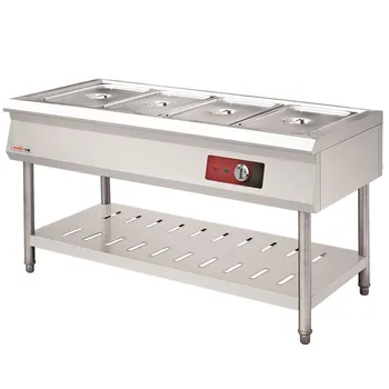 Dubai Restaurant & Hotel Buffet Serving Stainless Steel Steam Table Hot Food Display Warmer Bain ...