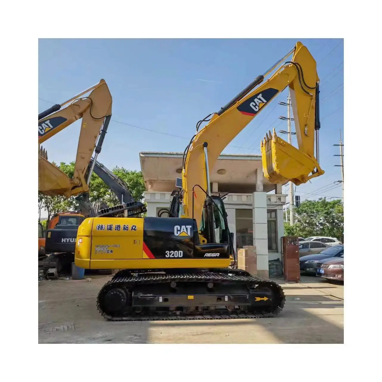20 Ton Used Cat 320d Excavator Caterpillar 320d Model Excavadora New ...