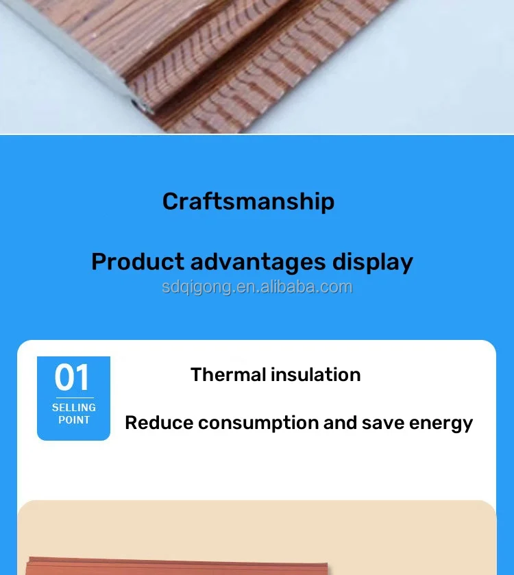 25Mm Thermal Insulation Exterior Wall Panel Cladding Weather Proof ...