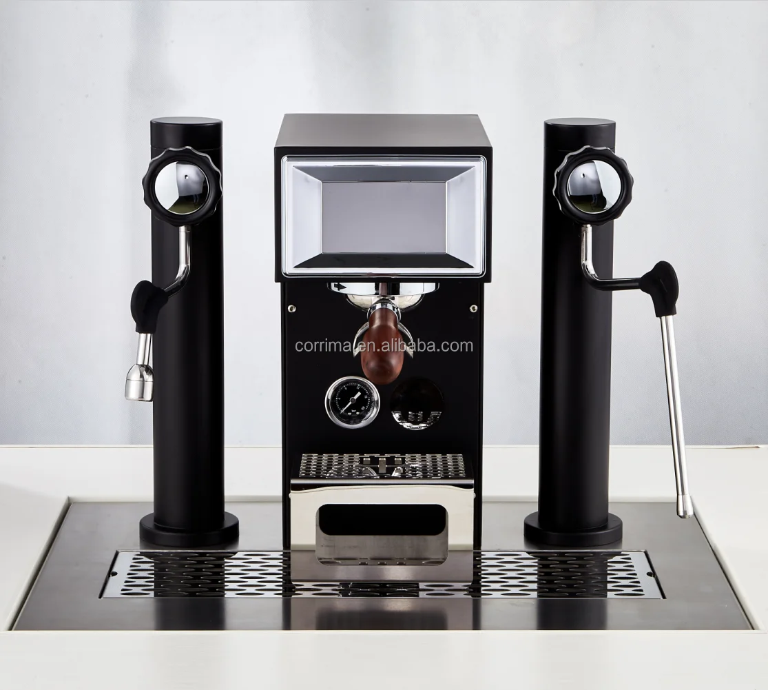 Desktop Professional Espresso Machine Commercial Semi-automatic Coffee ...