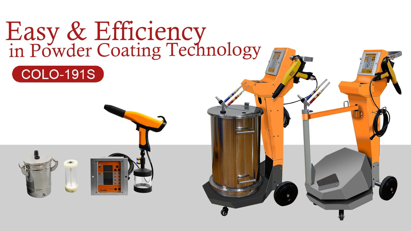 COLO-191S Powder Coating Machine - Efficient & Durable
