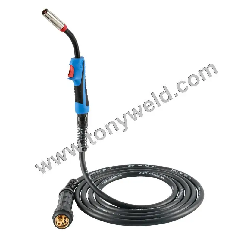 A355LW Air Cooled MIG Welding Torch 250A CO2 Gun 767.D690 / 767.D691 ...
