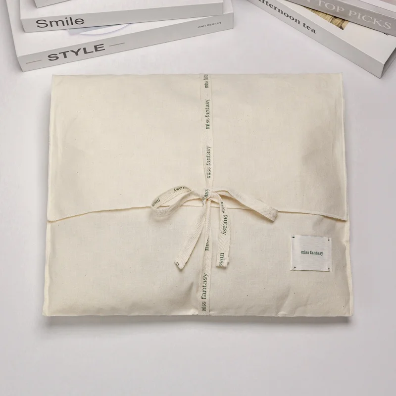 Cotton Envelope Gift Packaging - Natural Luxury Dust Bags