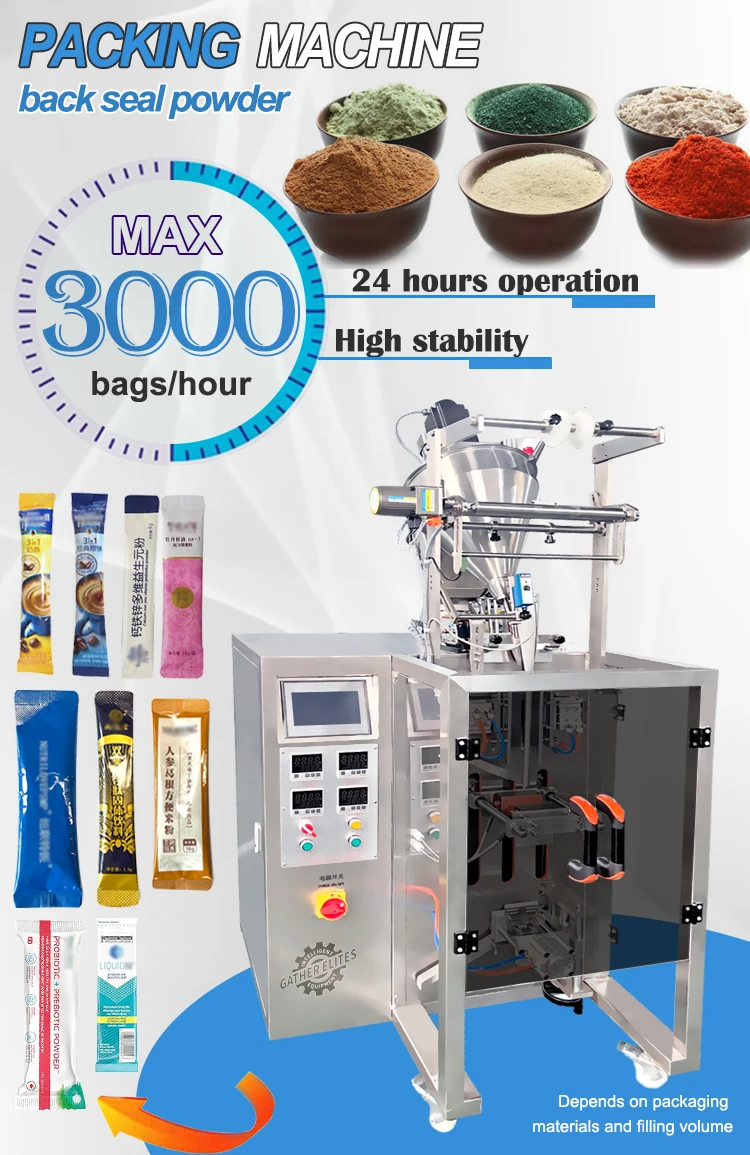 Automatic Stick Sachets Spices Powder Food Tea Coffee Protein Powder ...