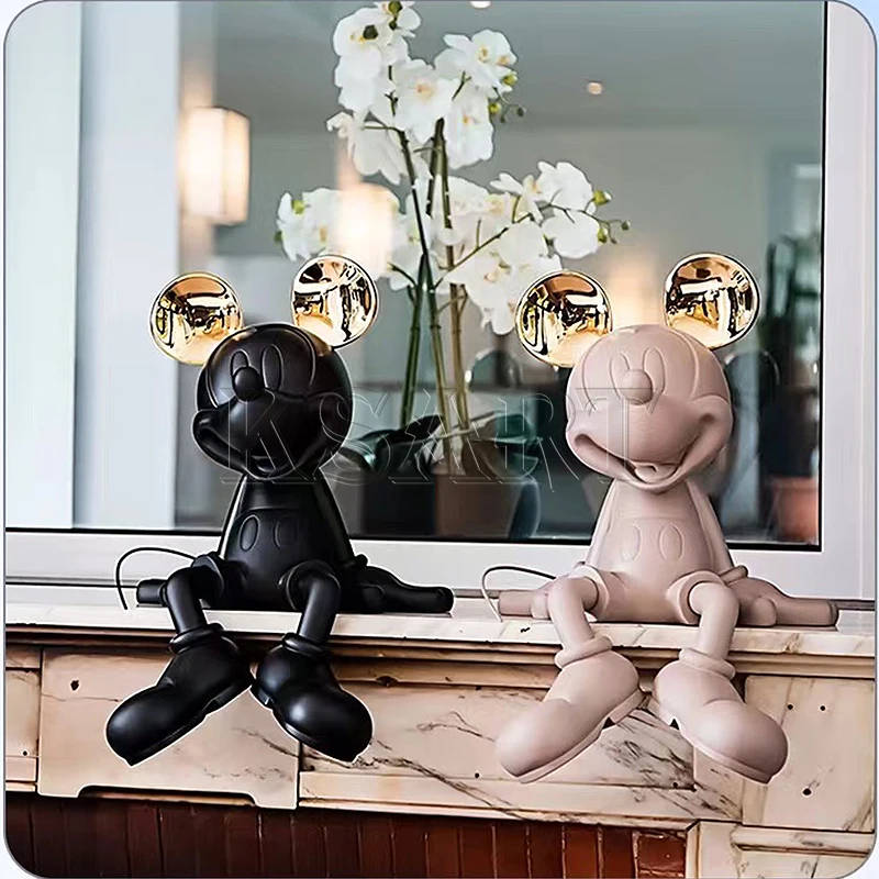 Customized Life-Size Mickey Mouse Sculpture - Pop Art Fiberglass Garden ...