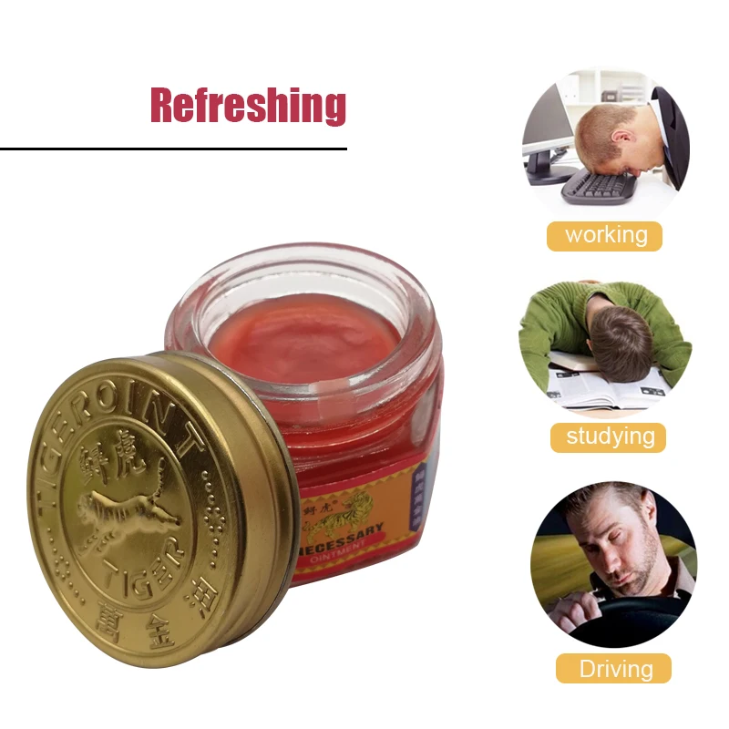 Red Tiger Ointment - Topical Pain Relief for Muscle Aches