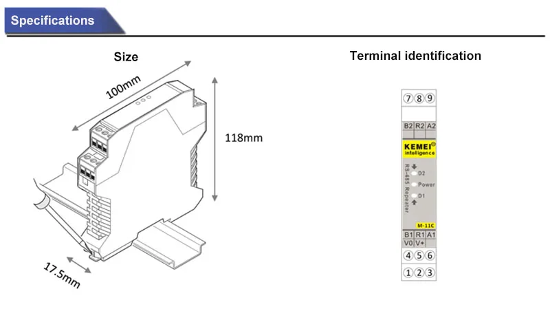 Intelligent RS485 CAN bus bus isolator module repeater isolation grid ...