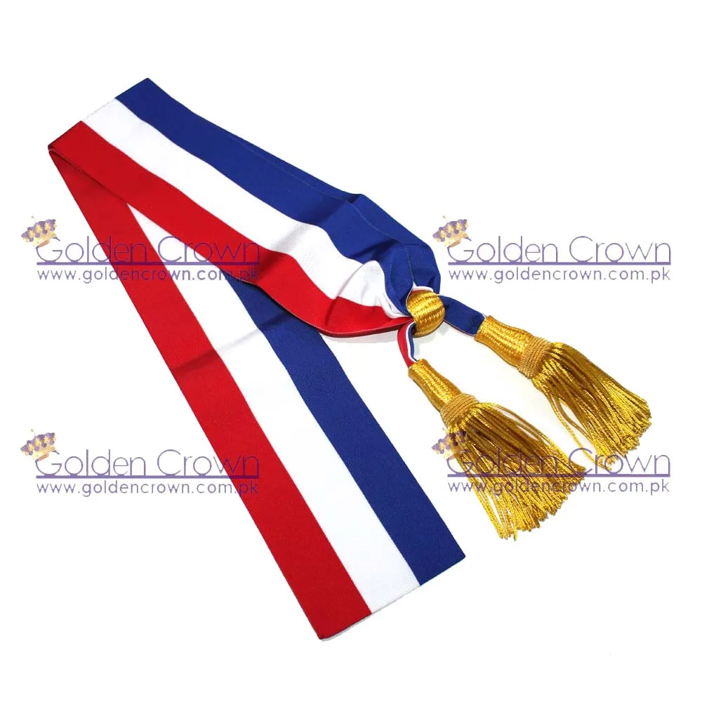 France Flag Graduation Sash | Le Port De Echarpe Tricolore - Buy France ...