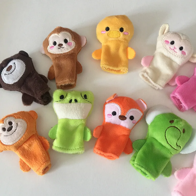 Manufactory Wholesale Custom Story Time Stuffed Animals Kawaii Finger ...
