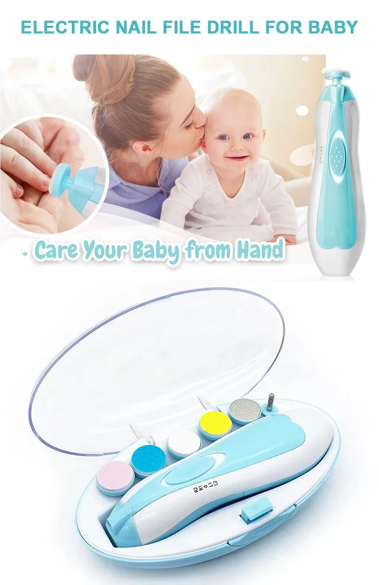 Multifunctional Baby Pedicure Manicure Set - Electric Tools