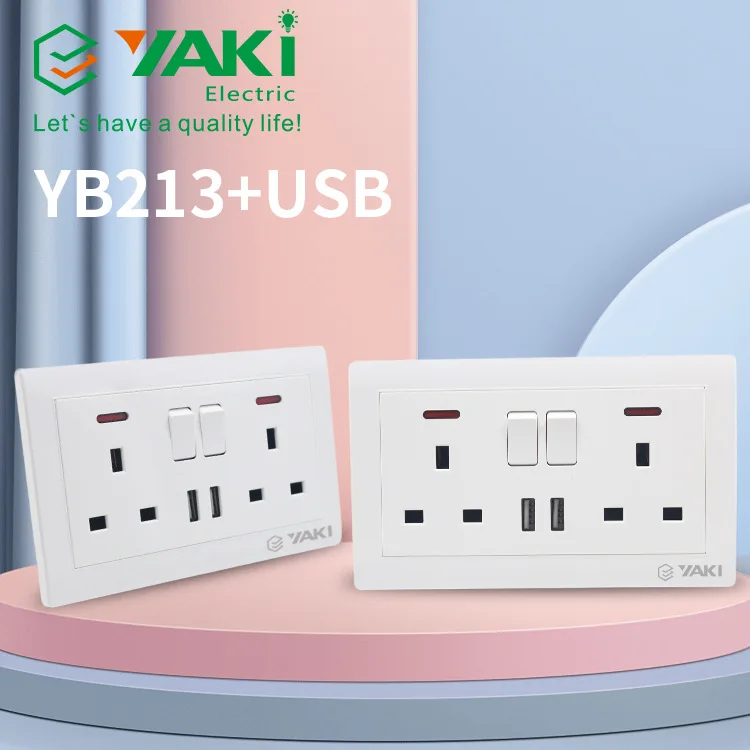 YAKI UK Wall Switch and Socket Electric - Customized Support
