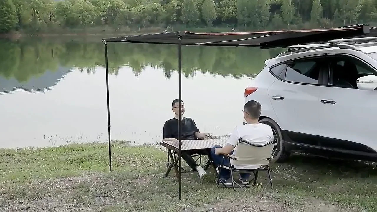 Toldo 4x4 Camping Rooftop Car Roof Side Awning Tent For Outdoor - Buy ...