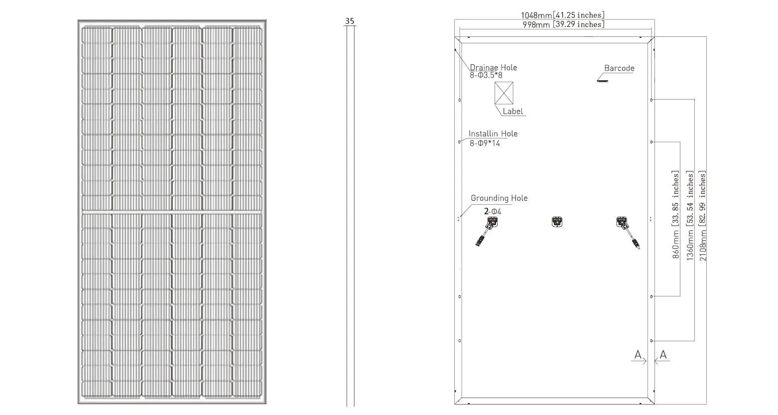 Longi Monocrystalline Solar Panel 440w 450w 455w 48v Solar Panel 400w ...