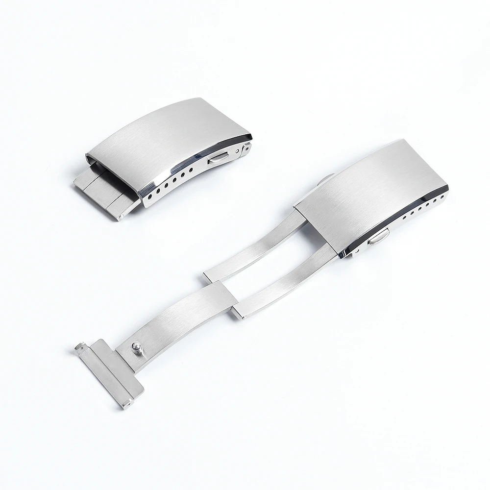 Custom Wholesale 316l Ss Butterfly Watch Buckles In 18/20/22mm For ...