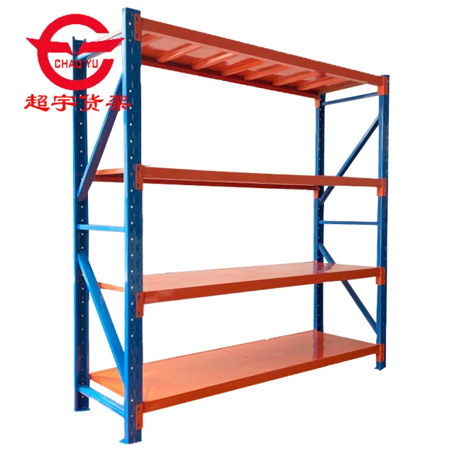 Customized Industrial Workshop Display Shelving - Metal Storage Racks