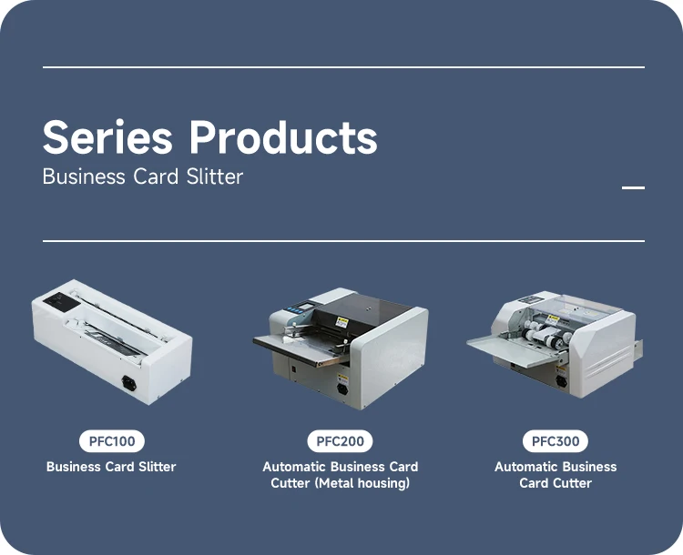 TPPS PFC100 Automatic Name Card Slitter Business Card Cutting Machine ...