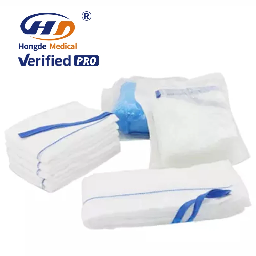 Sterile Gauze Lap Sponge With X-ray Medical Use Surgical Sterile ...