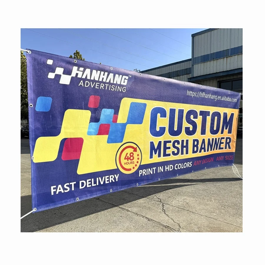 China Wholesale Promotion Pvc Vinyl Mesh Uv Digital Printing Custom ...