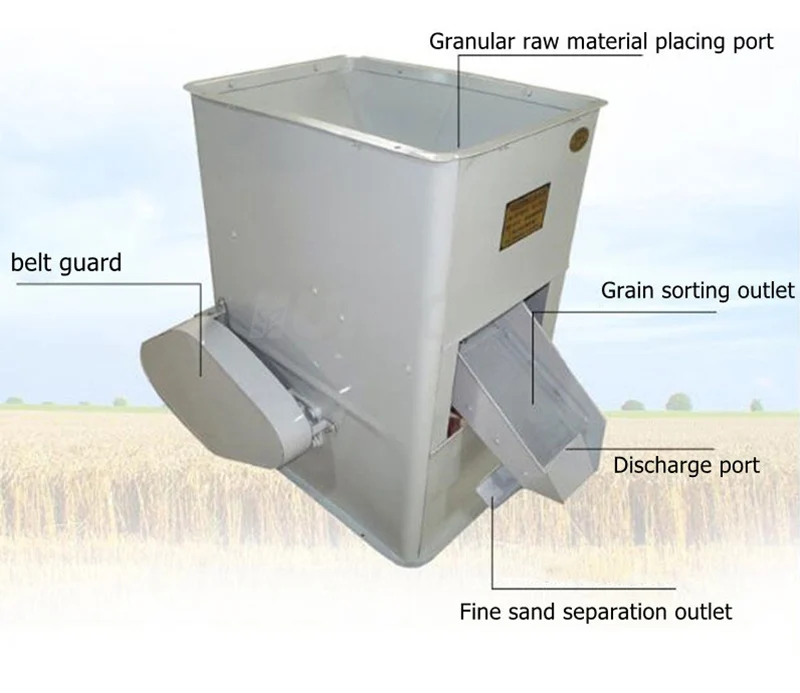 Efficient Grain Cleaning with the Easy Operation De-stoner