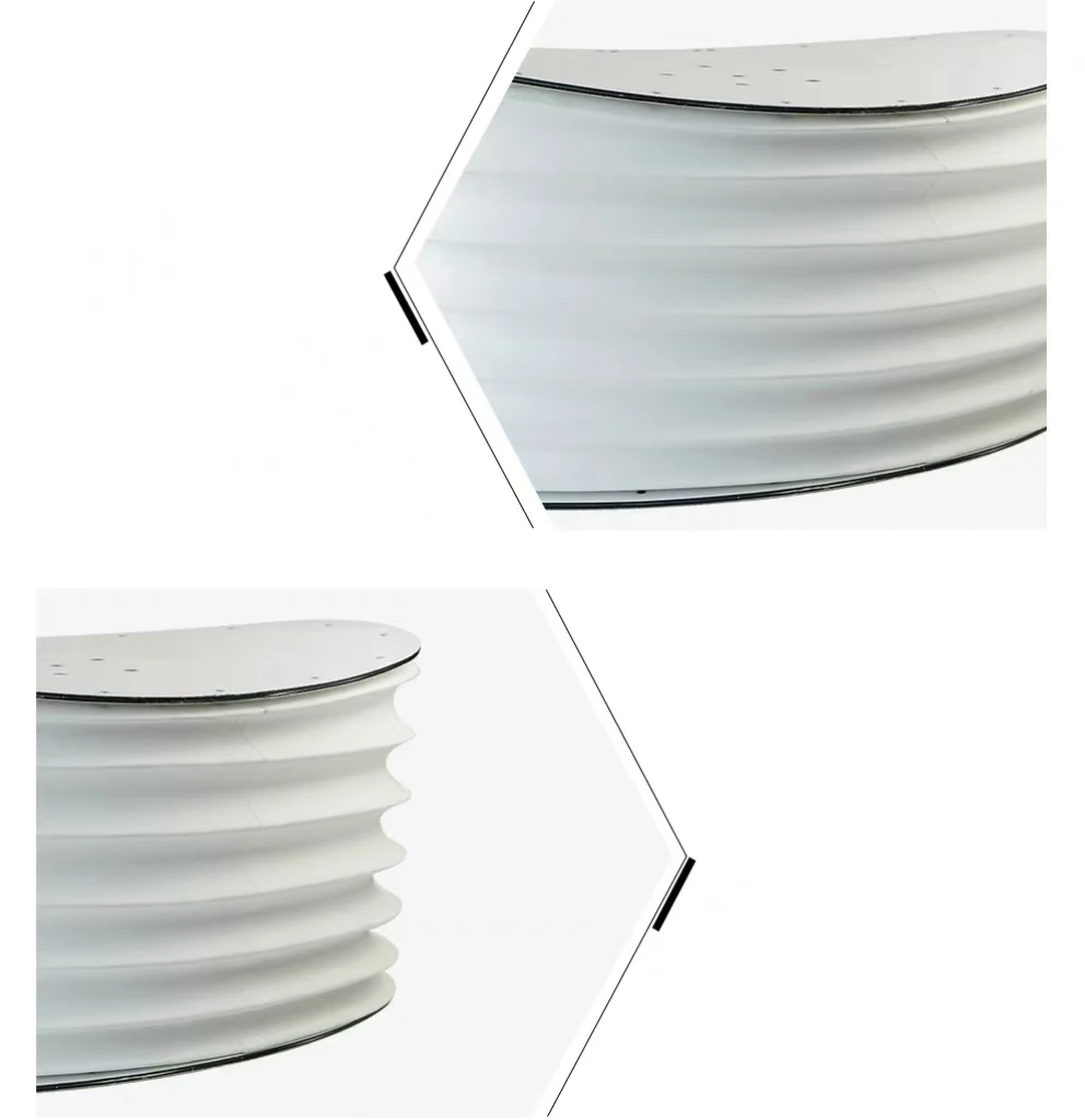 Medical Grade Dust-proof White Round/Rectangular Flexible Rubber ...