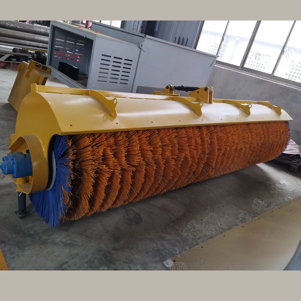 High Quality Customized 1.8m Rolling Brush Snow Plow Loaded Snow Plow ...