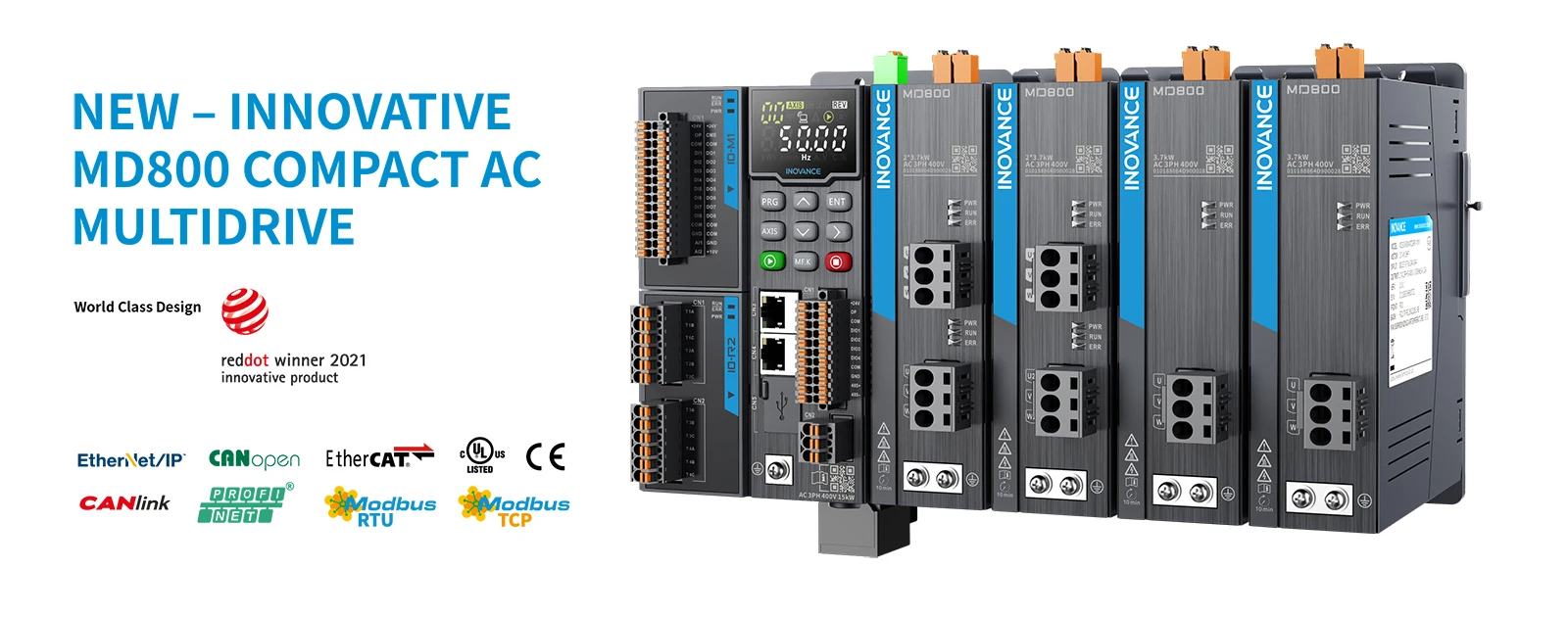 Inovance AC Drive 1.5kw-2.2kw MD290T1.5G/2.2PB - Easy Start & Backup ...