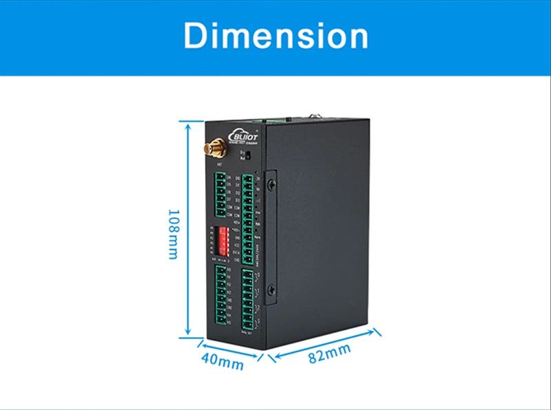 4G Cellular Iot Modbus RTU SMS Controller for Remote Monitoring