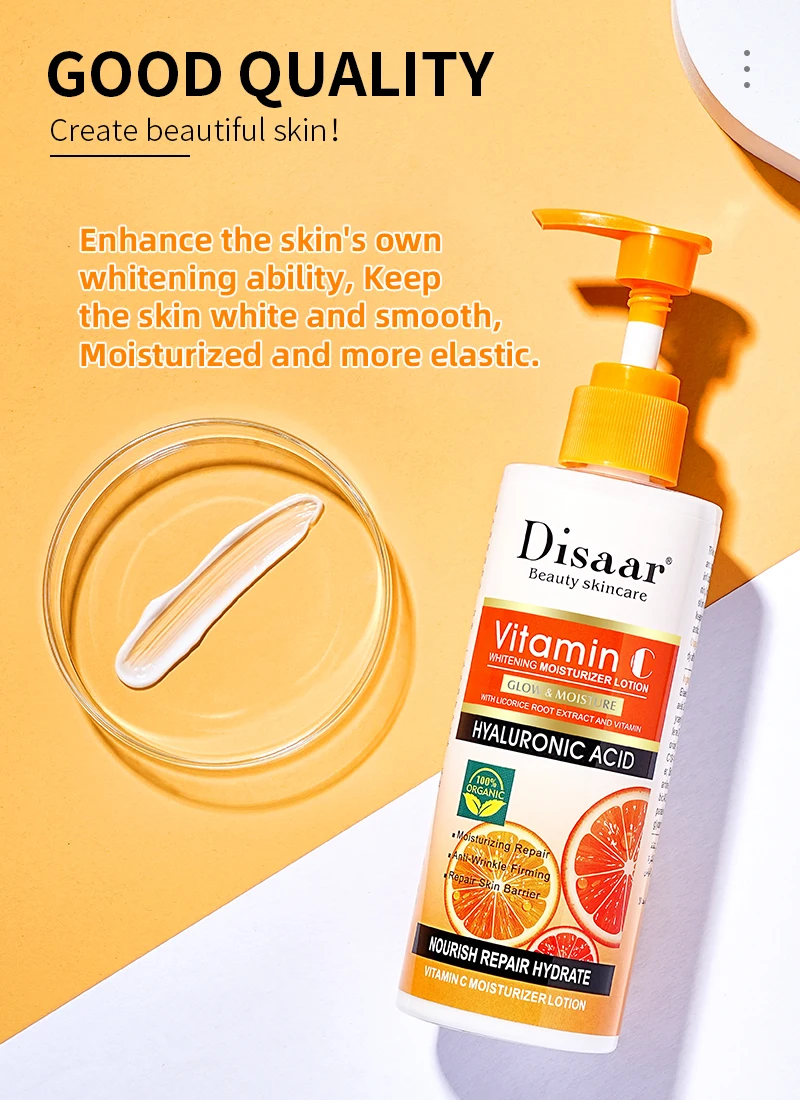 Disaar Vitamin C HYALURONIC ACID Lotion - Body Lotion Wholesale Price