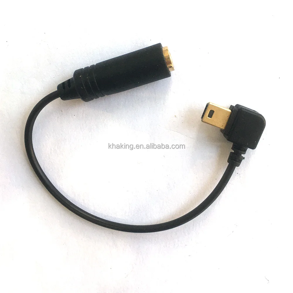 Micro 10 Pin Usb 3.5mm Microphone Mic Adapter Cable For Hero 3 3+ 4 ...
