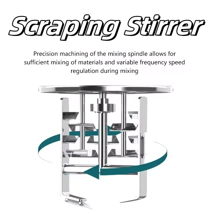 1000 Liters Liquid Soap Reactor tank with Top Stirrer Single Layer ...