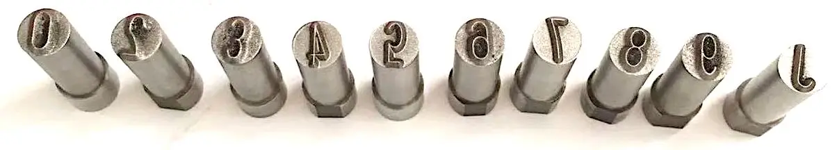 Pneumatic Knock Power Tools Steel Stamp Letter Air Stamper Metal ...