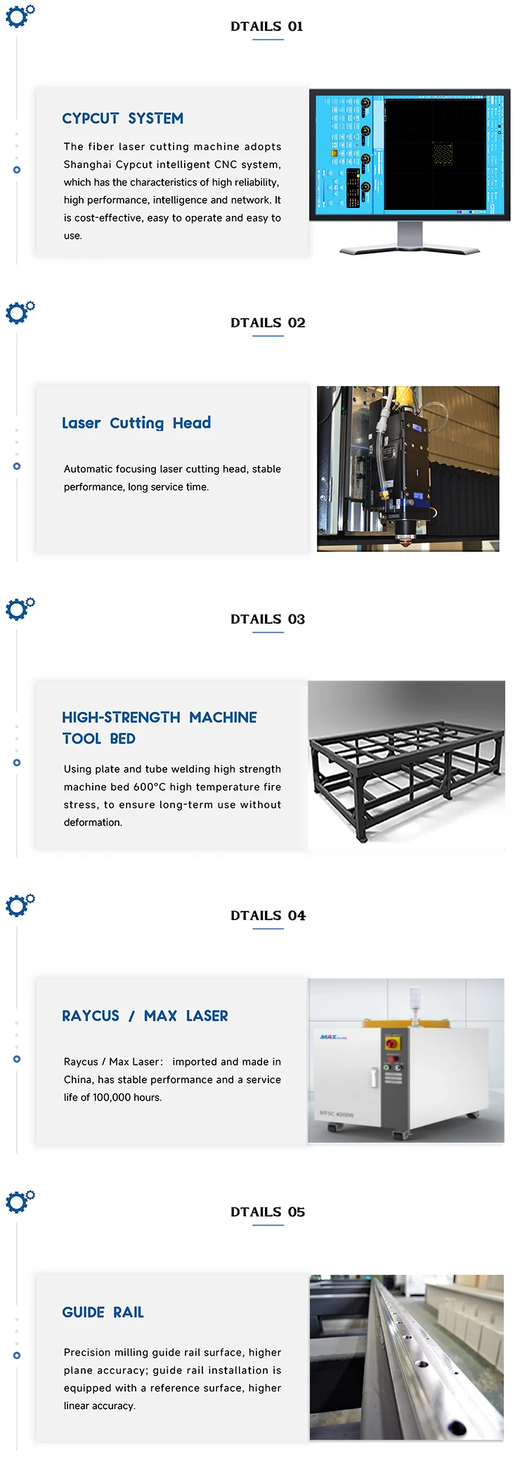 3015 Transverse And Longitudinal Guides Fiber Laser Cutting Machine ...