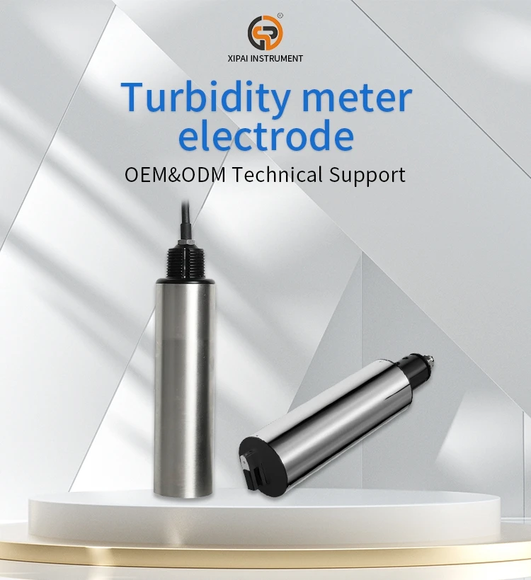 0.01-100NTU Self-cleaning Electrode + Controller + Support Turbidity ...