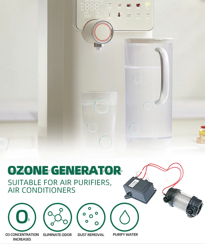 TCB-57 Long Life air and Water Treatment Ozone Purifier Parts Small Ozone Generator for ...