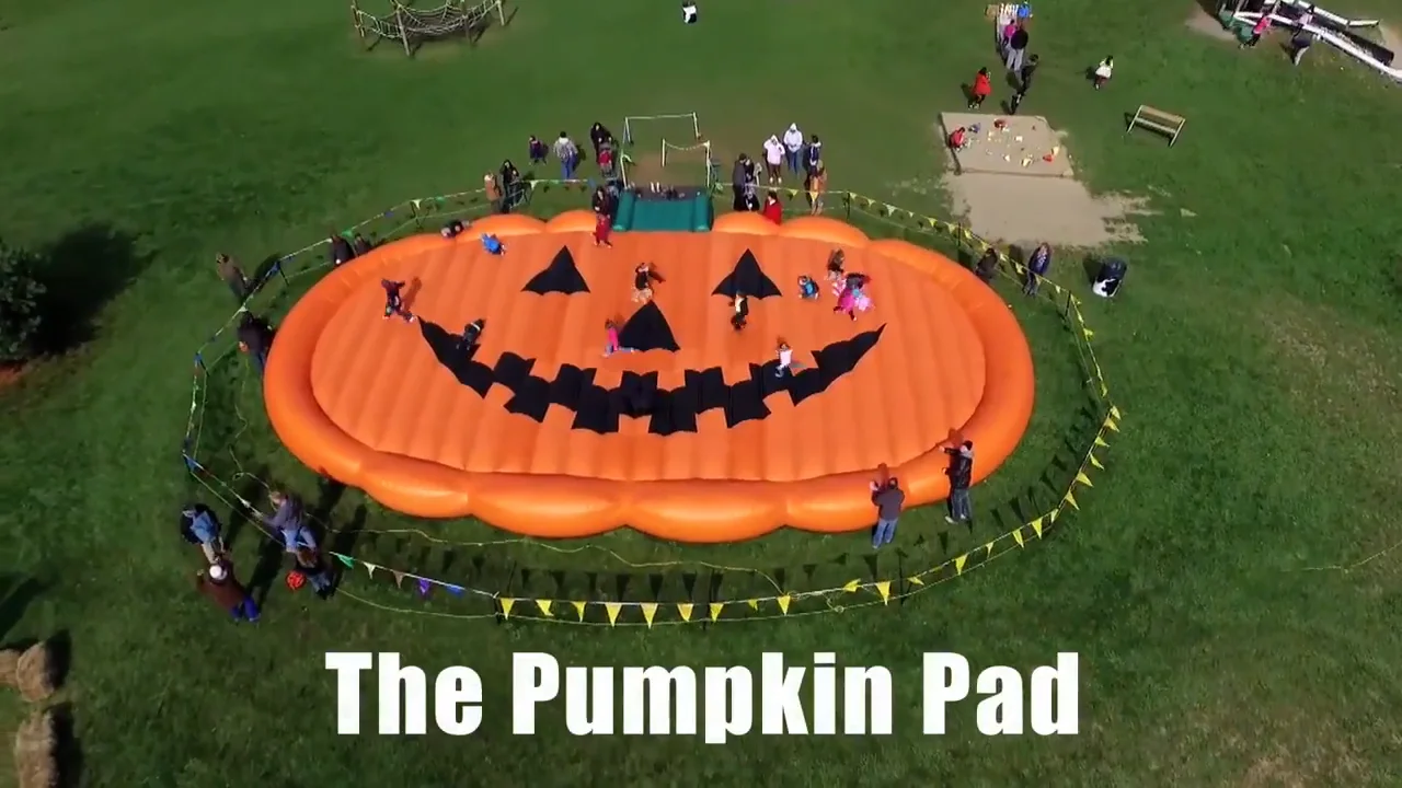 Custom Huge Halloween Inflatable Pumpkin Jumping Bounce Pads Inflatable ...