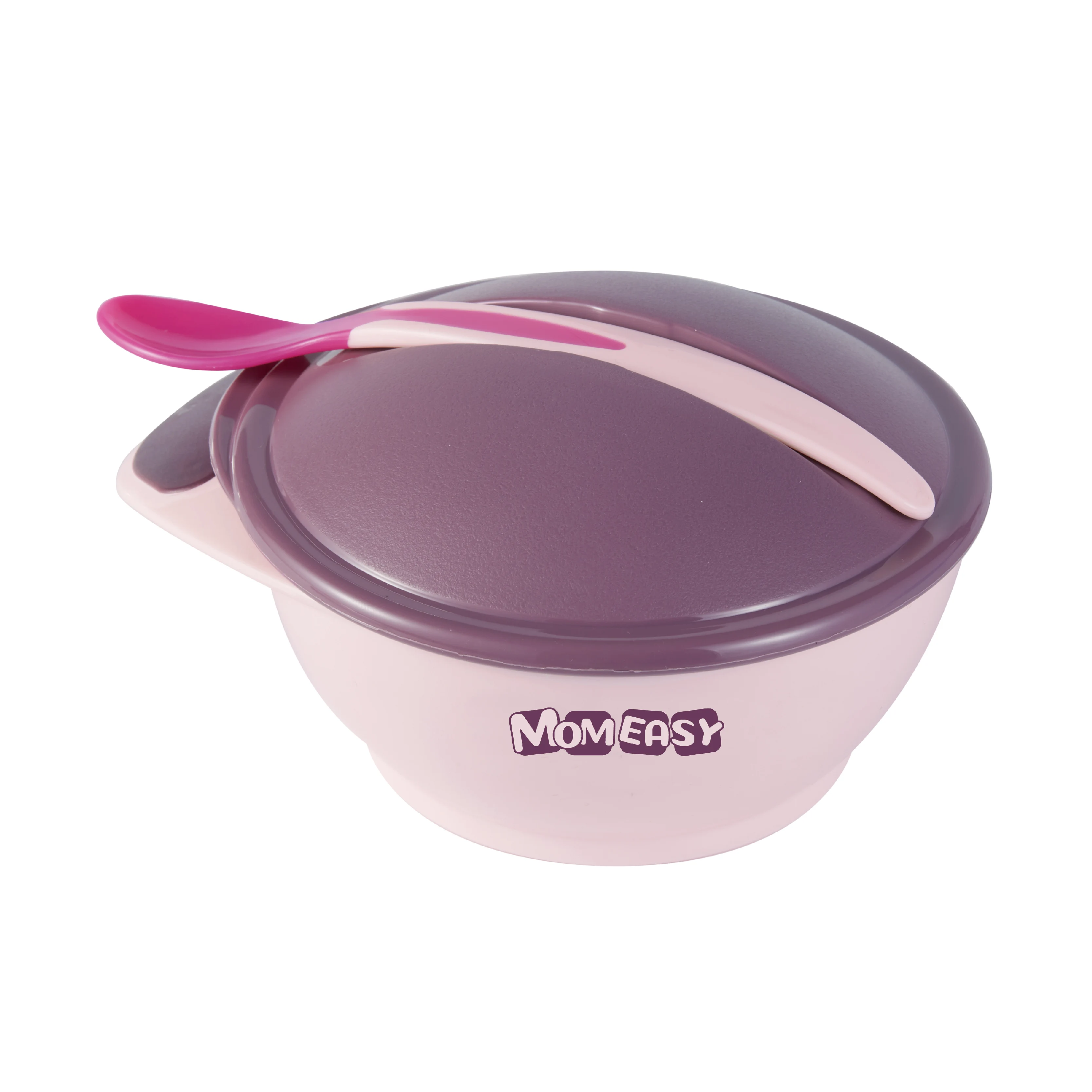 Plastic Baby Weaning Bowl With Heat Sensor Spoon - Buy Plastic Baby ...