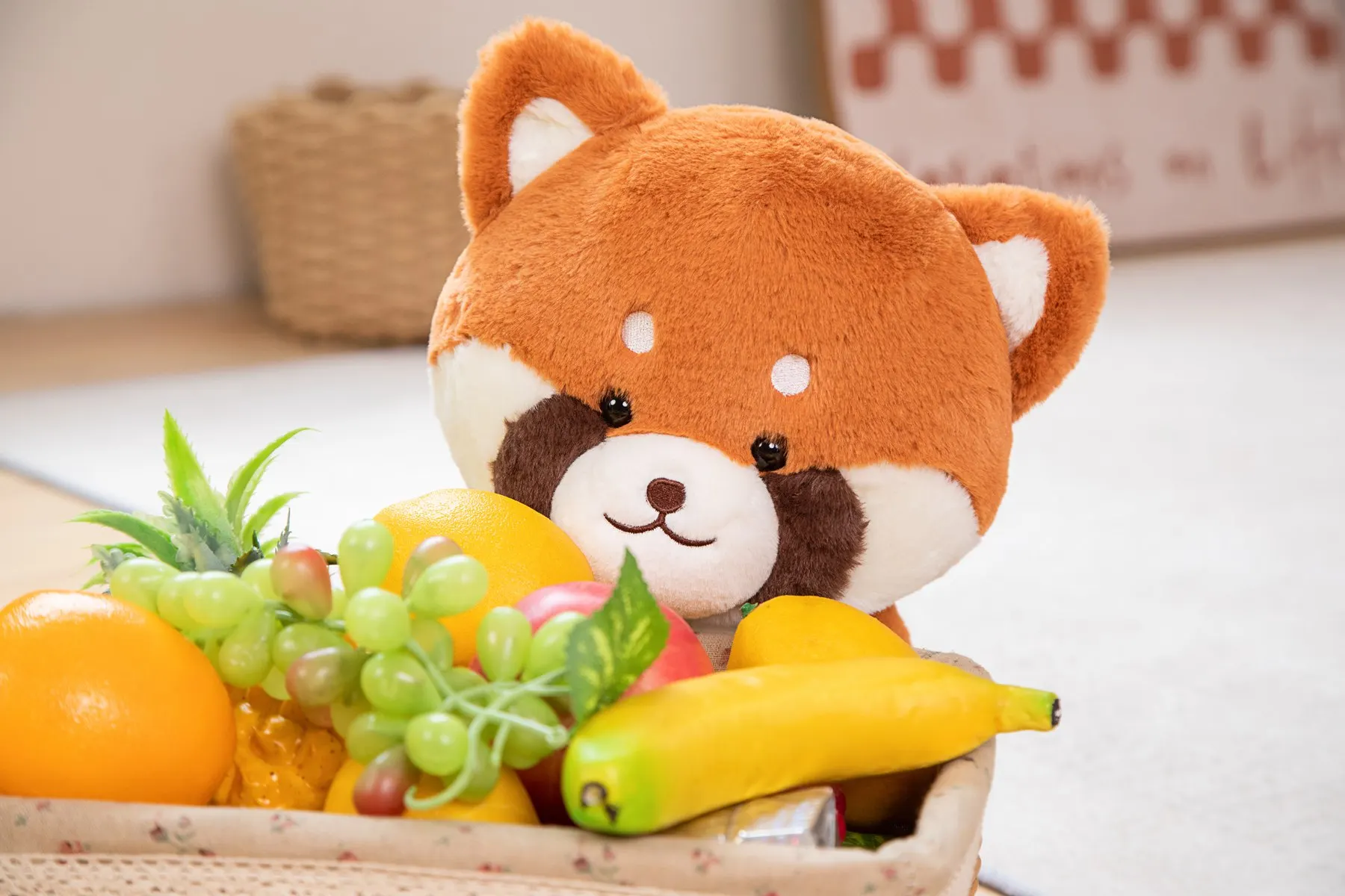 Kawaii Plush Toys Raccoon Red Panda Toy For Kids Gifts Cute Little ...