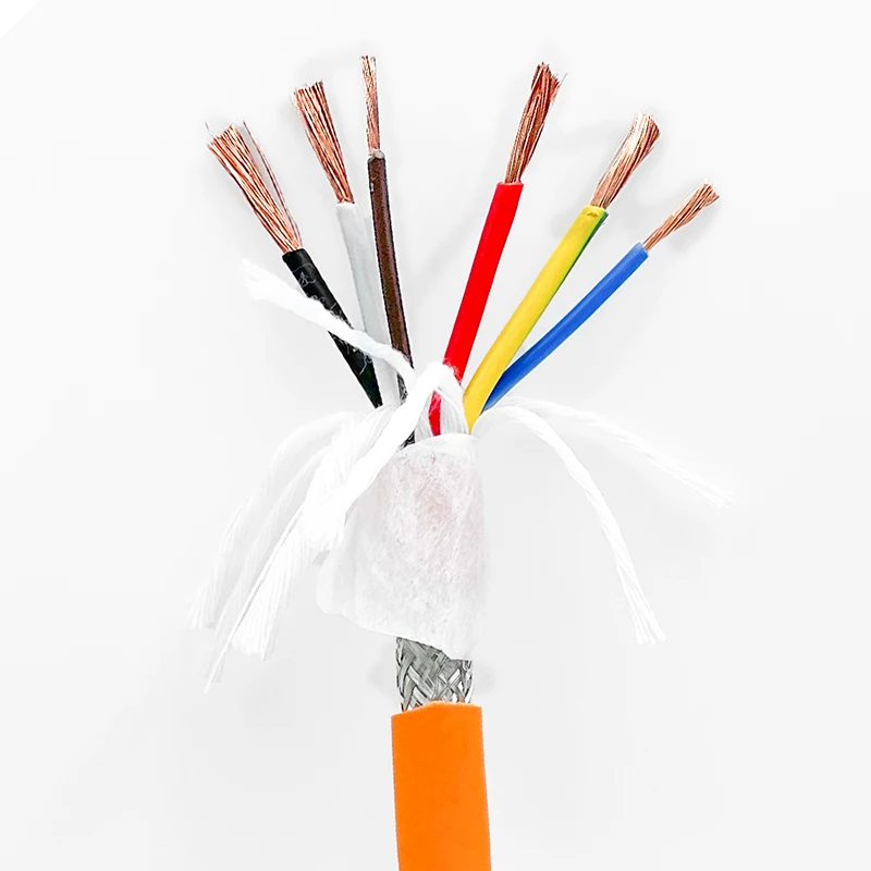 Servo Drag Chain Cable 4x1.5 + 2x1.0 - Flexible & Durable