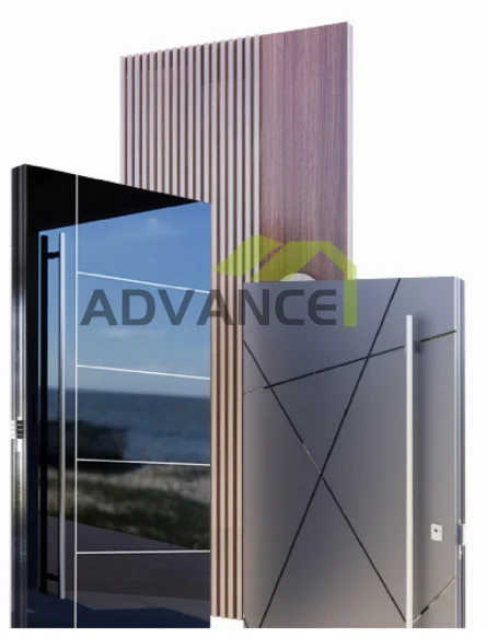 2025 ADVANCE Modern Exterior Aluminum Front Entry Doors for Residence ...
