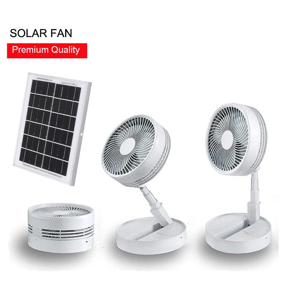 Alibaba.com: 5200mAh rechargeable solar pedestal fan with adjustable ...