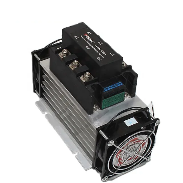 3 Phase 380V SCR Power Regulator Controller 100A Voltage Regulator SSR ...