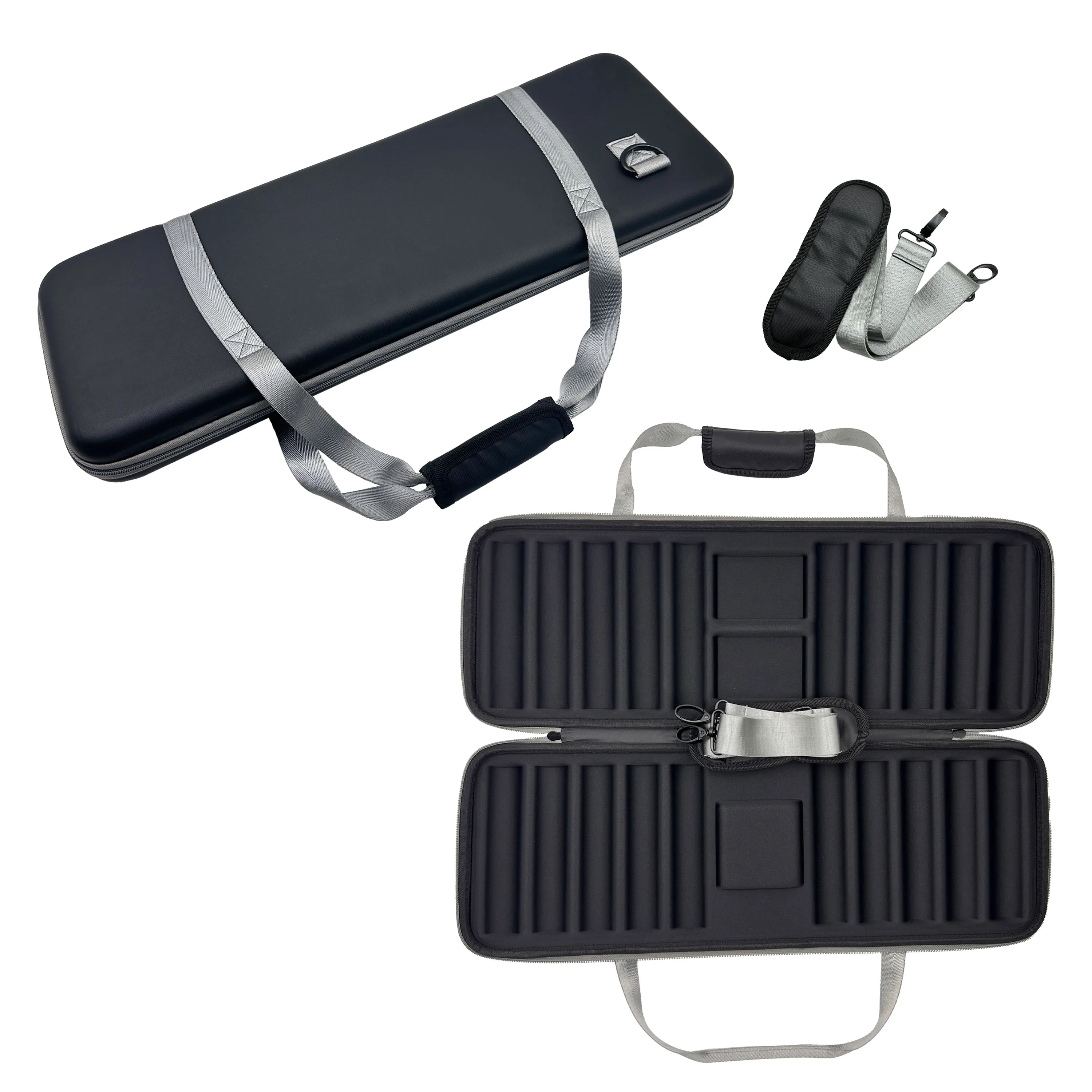 Custom Poker Chip Bag Hard case Portable Tote EVA Chip Poker Bag ...