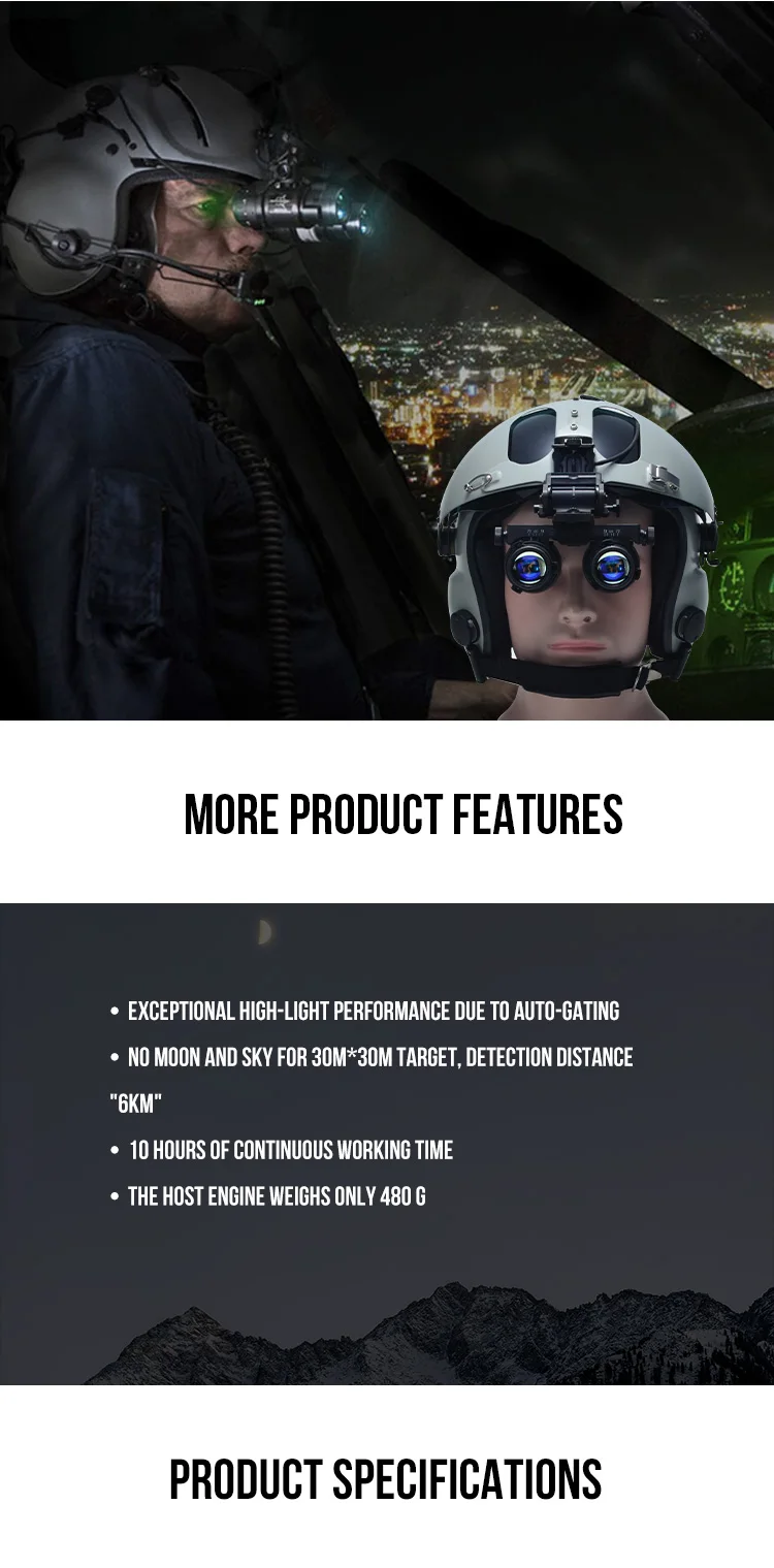 Chinese Factory JPNV Anvis 9 Nvg Night Vision Goggles for Pilots ...